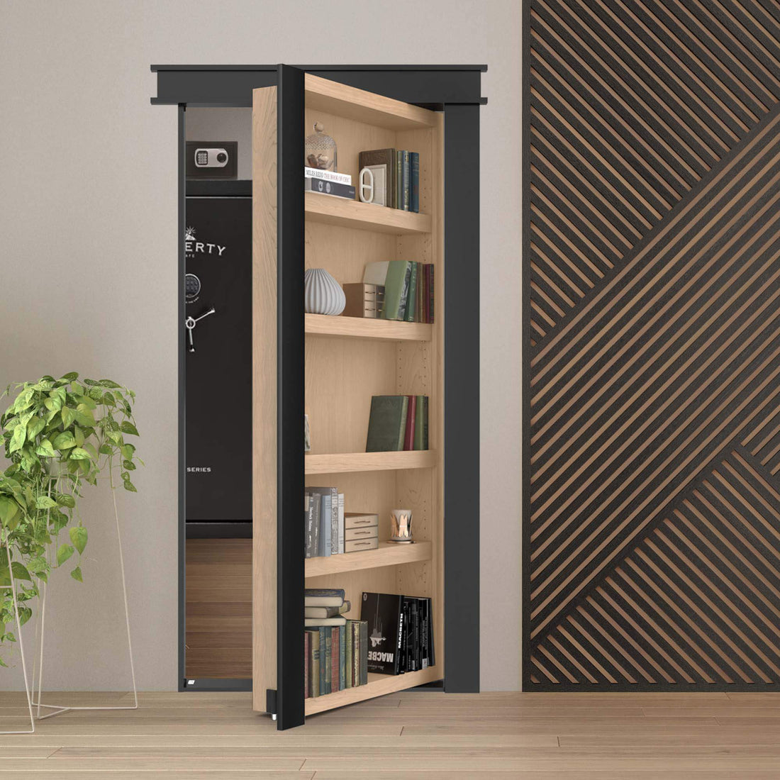 Armored Murphy Door Bookcase – Murphy Door®
