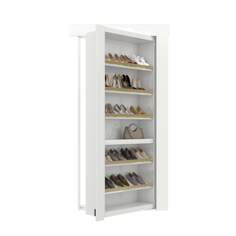 Gilded Shoe Rack Murphy Door