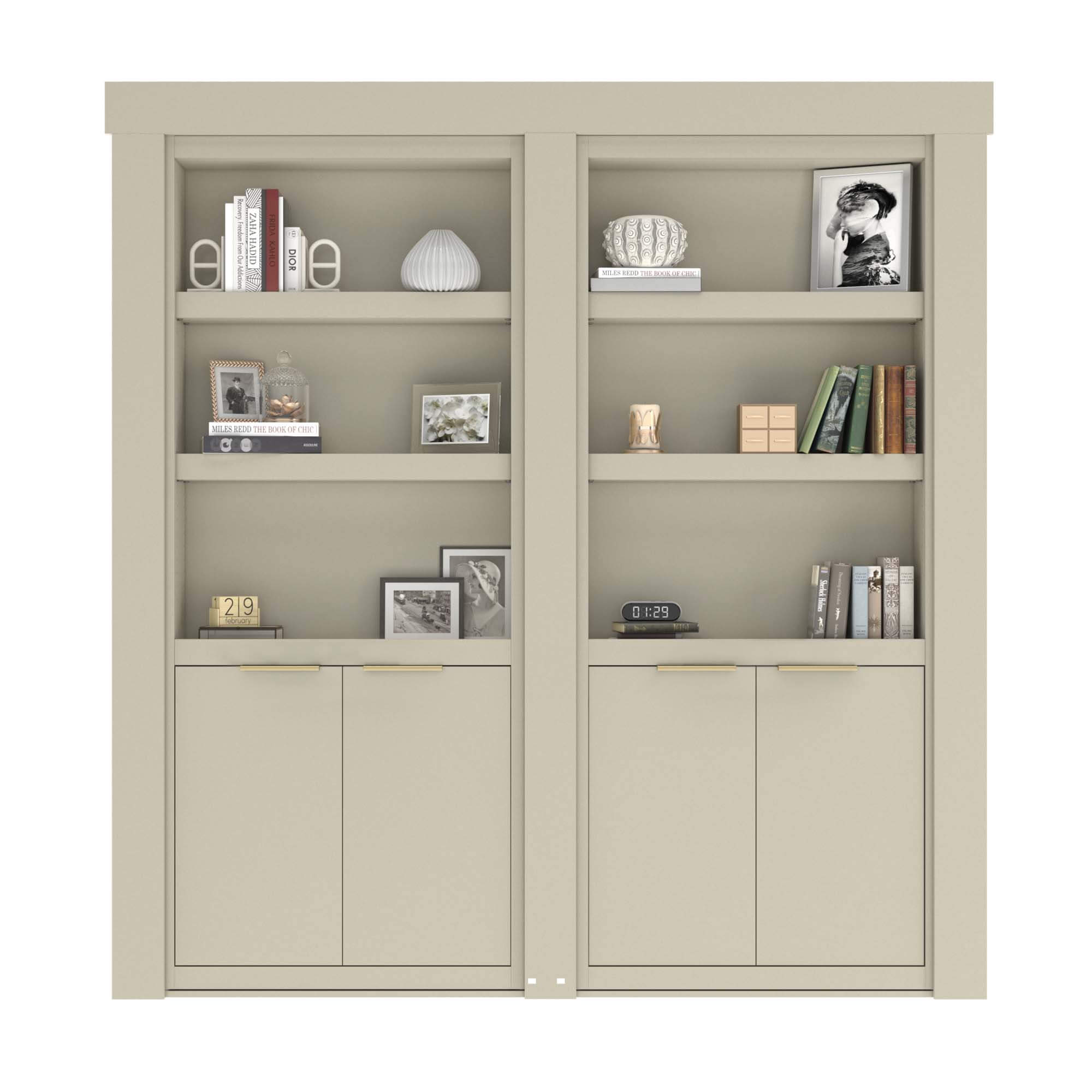 Bookcase Hidden Doors - Secret Door Bookcase – Murphy Door®