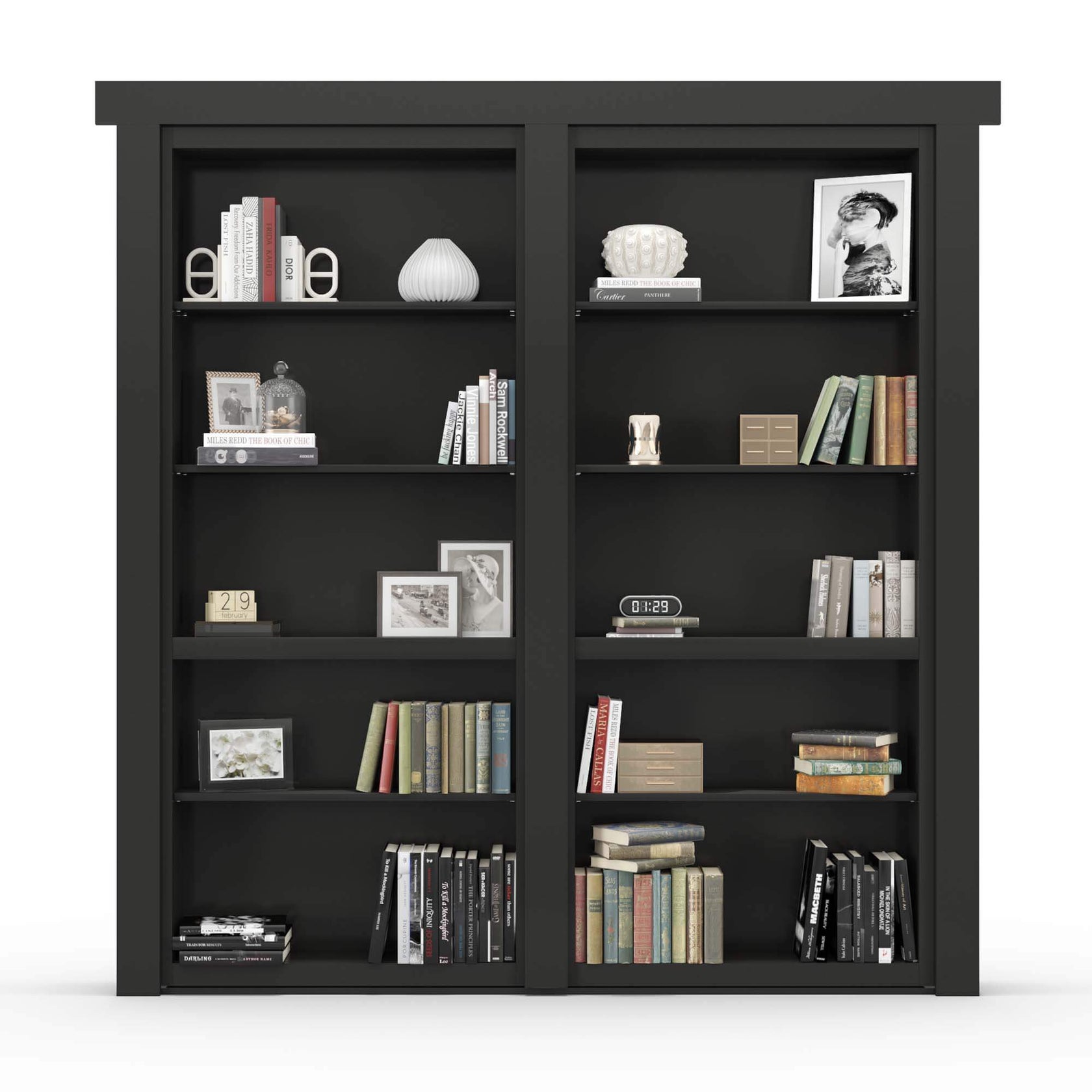 Bookcase French Door - Elegant Hidden Door – Murphy Door®