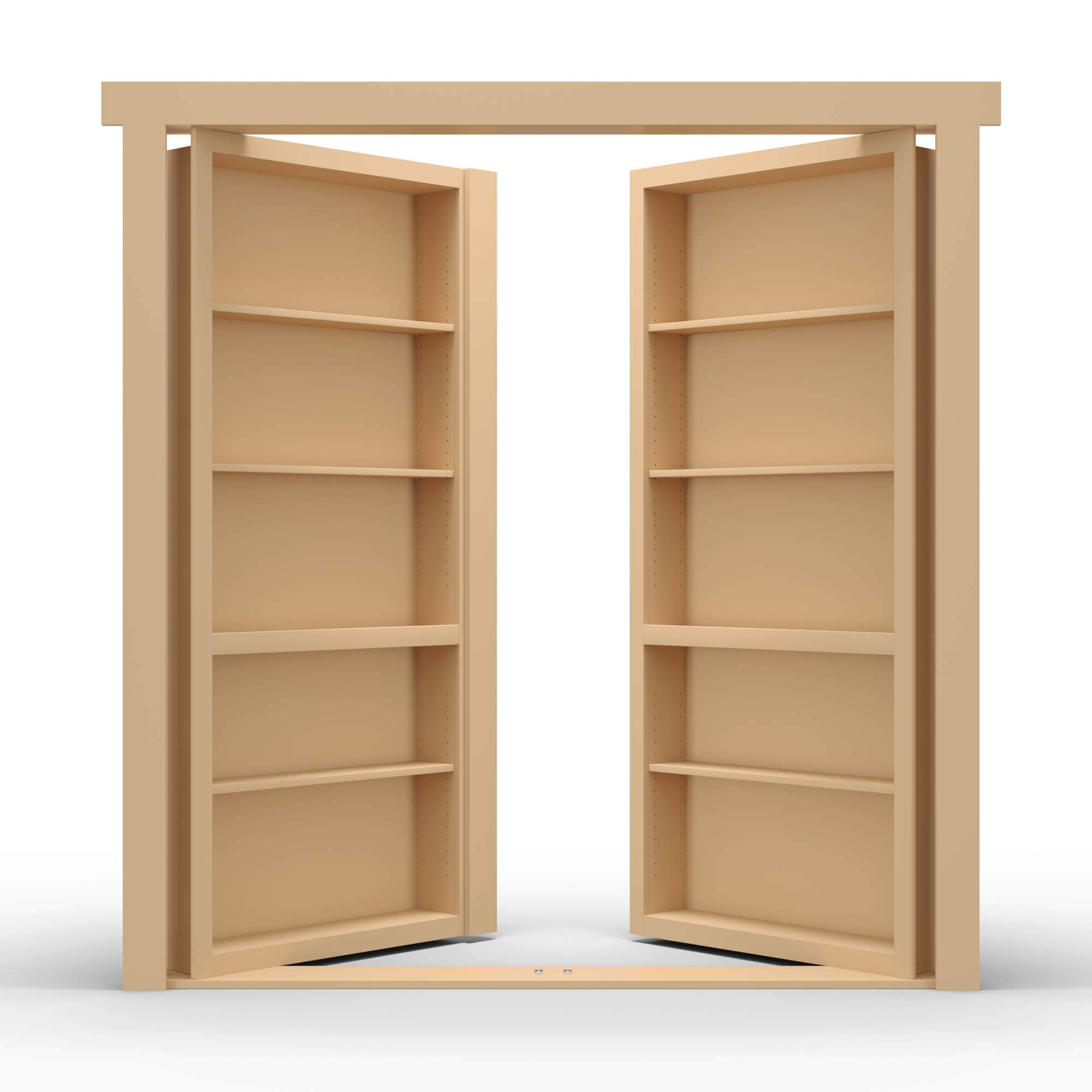 Bookcase Doors for Functional Hidden Storage – Murphy Door®