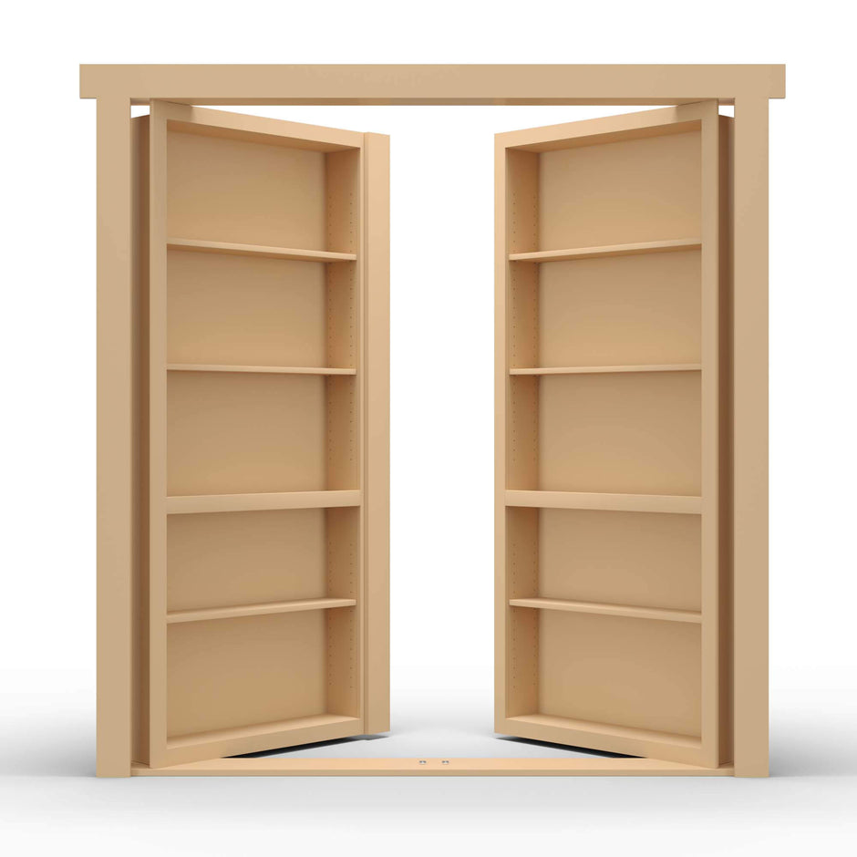 Bookcase Doors for Functional Hidden Storage – Murphy Door®