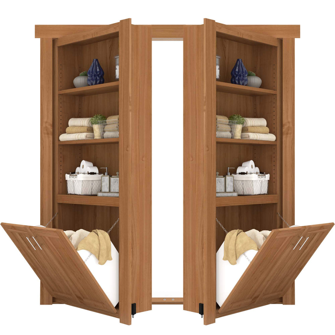Hidden French Hamper Door – Murphy Door®