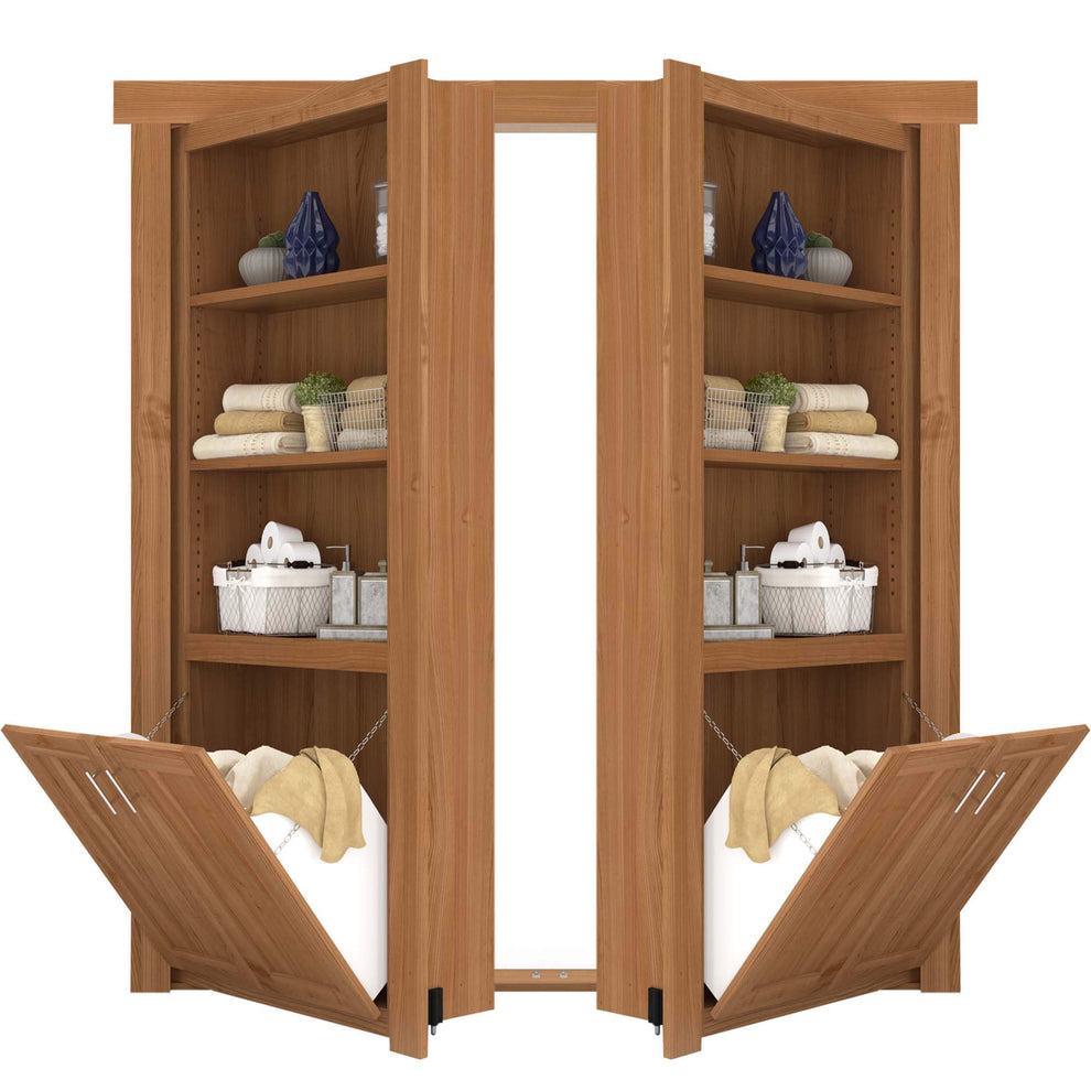 Hidden French Hamper Door – Murphy Door®