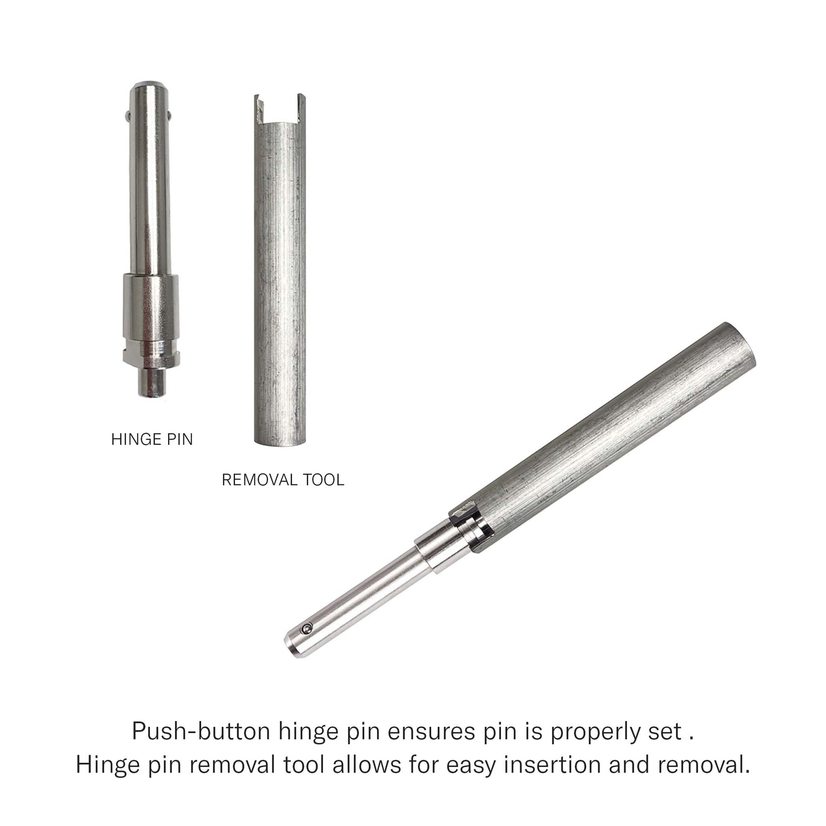 Hidden Door Hinges - Flush Mount Kit | Murphy Door
