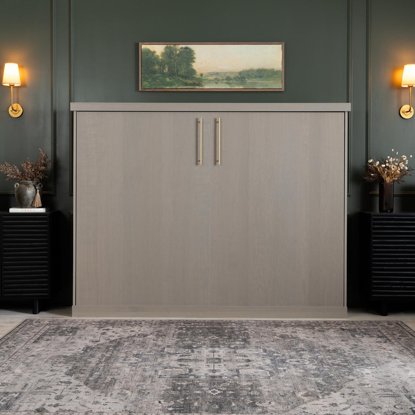 Horizontal Murphy Bed Queen(Unassembled) – Murphy Door®