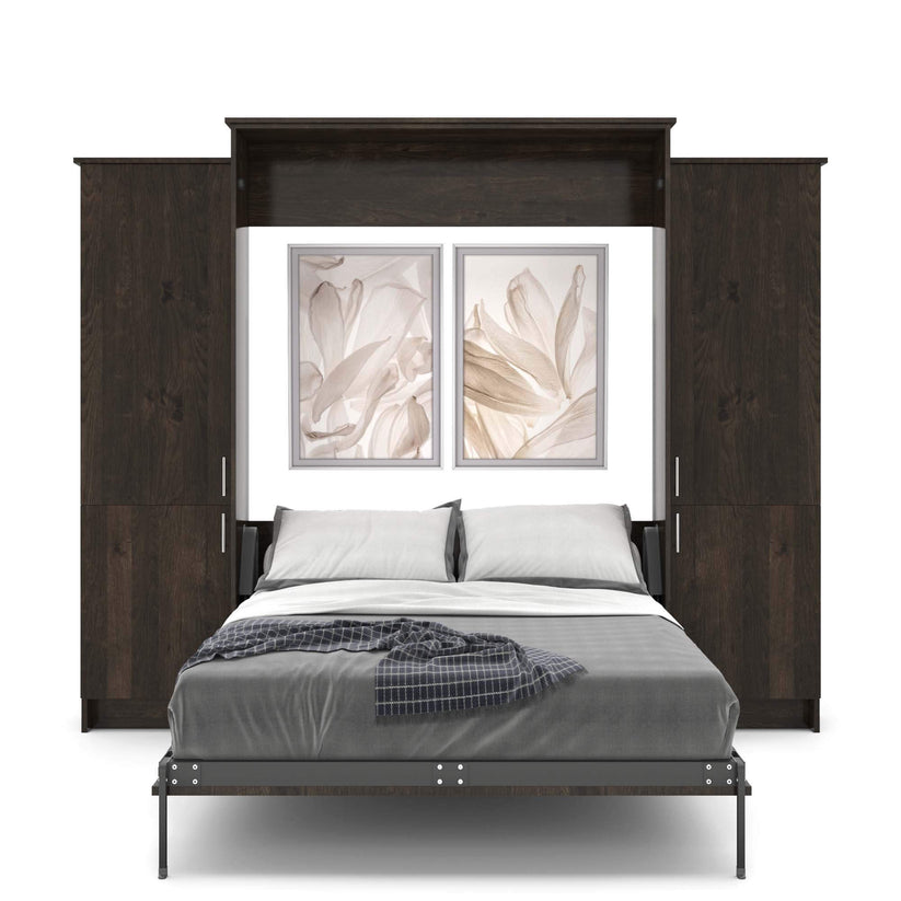 Murphy Bed with Left & Right Cabinets – Murphy Door®