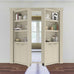EcoCrafted French Murphy Door Bookcase