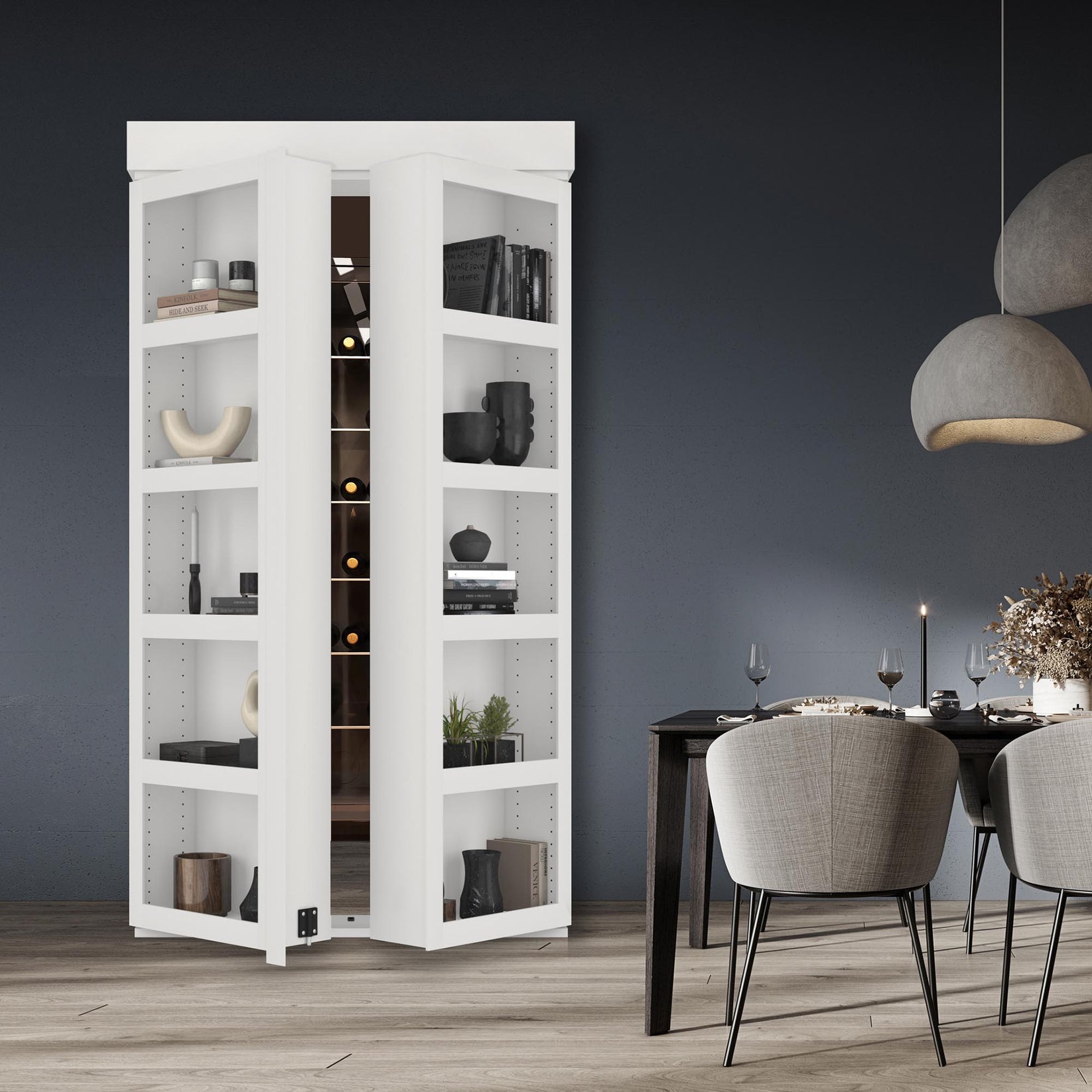 Surface Mounted French Door – Murphy Door