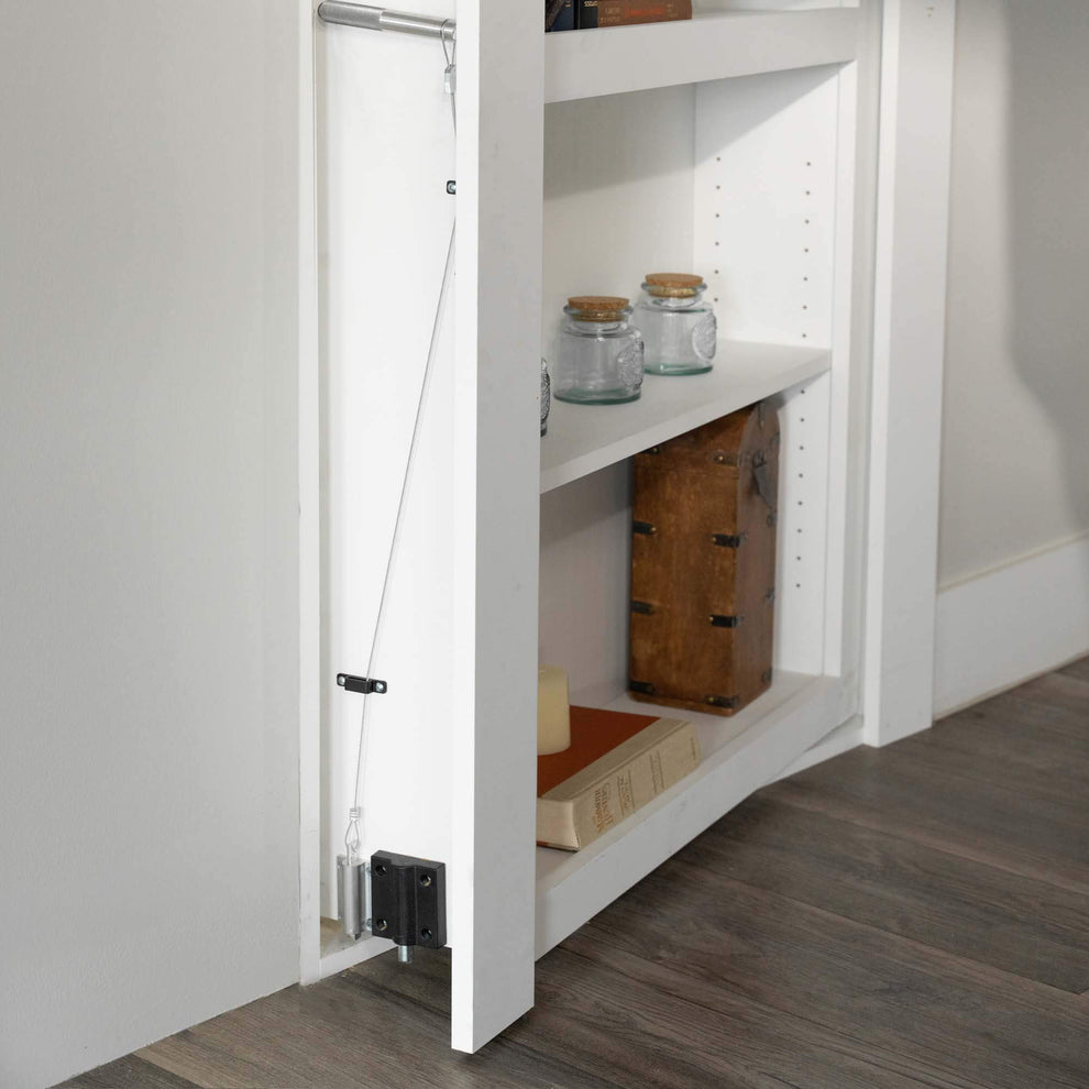 Hidden Door Book Latch – Concealed Lock | Murphy Door – Murphy Door®