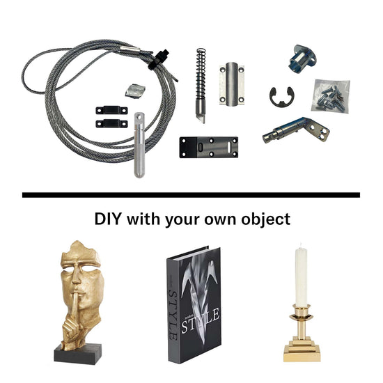 Hidden Door Book Latch – Concealed Lock | Murphy Door – Murphy Door®