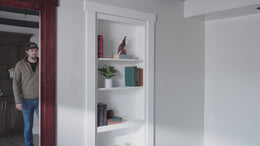 Hidden Door Book Latch– Murphy Door